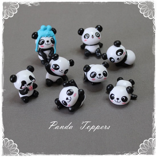 Panda Bear – Cake Toppers – Vintage Baker Shop